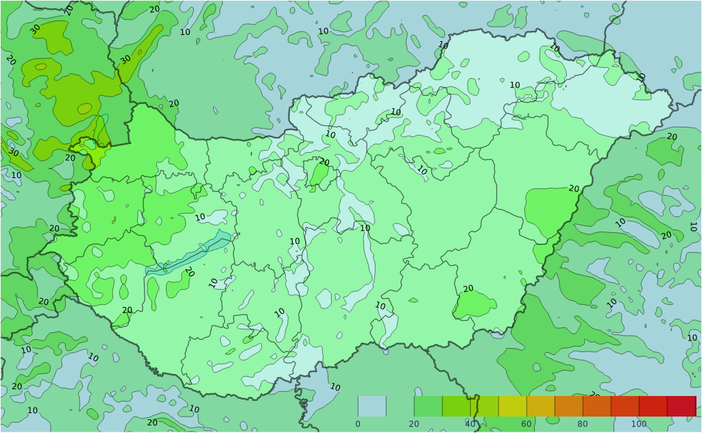 Érkezik az eső! Térképeken mutatjuk, mikor várható, óráról órára ...