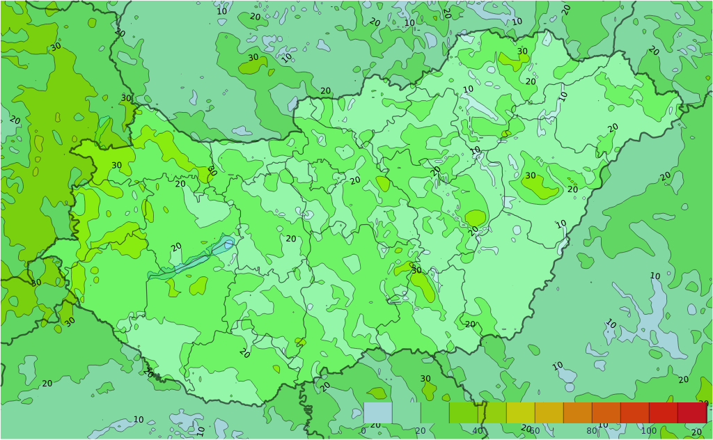 Érkezik az eső! Térképeken mutatjuk, mikor várható, óráról órára ...